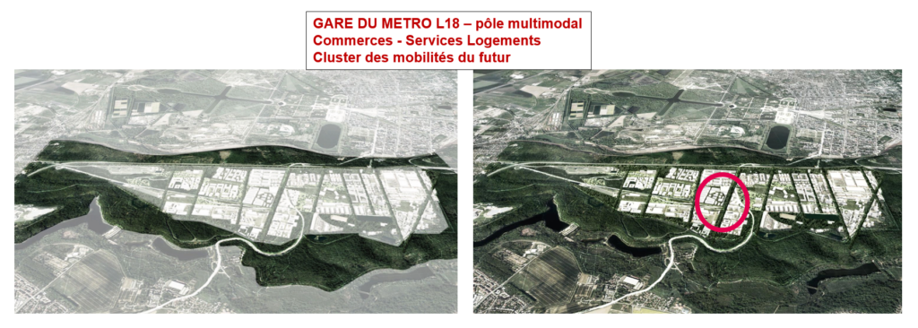 Versailles Satory Ouest-gare de métro du grand Paris – Un quartier de ...